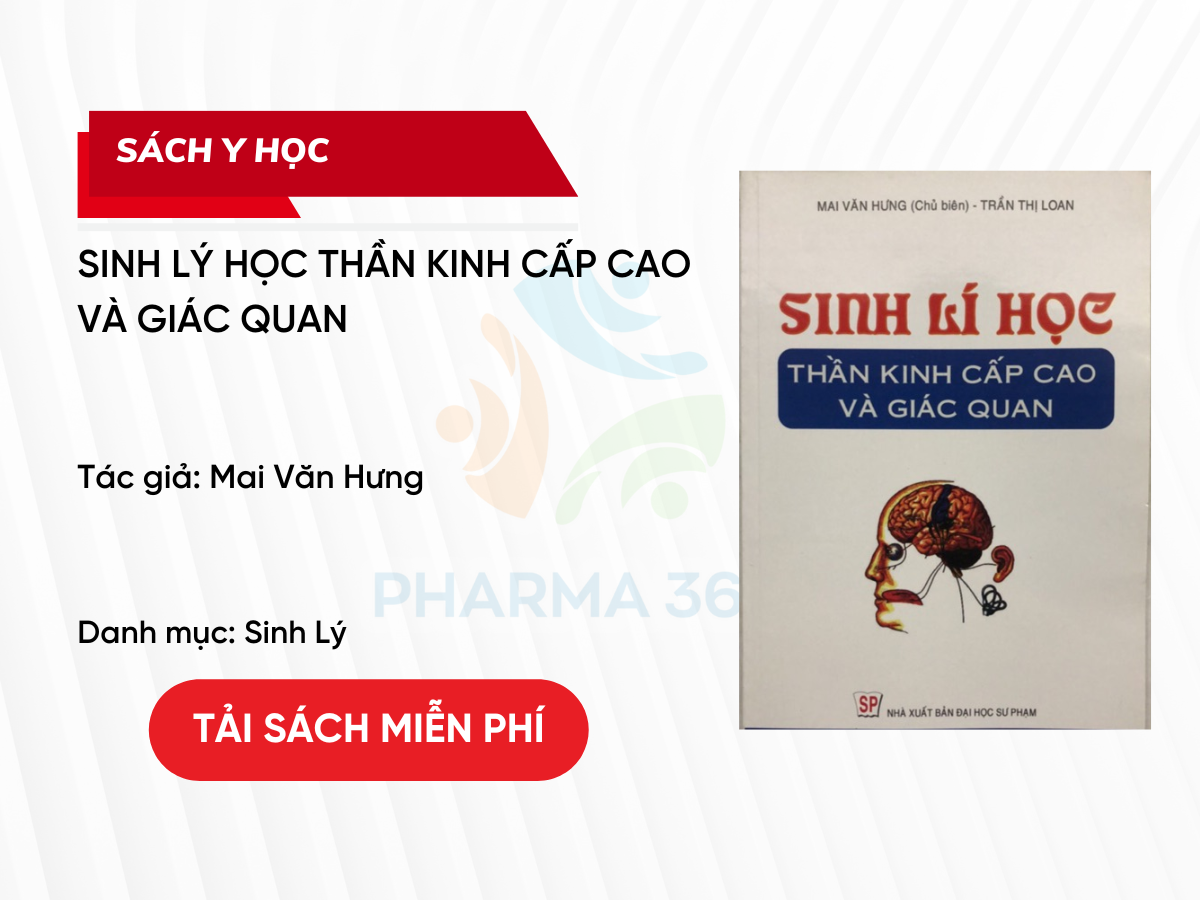 Tải miễn phí PDF Sinh Lý Học Thần Kinh Cấp Cao Và Giác Quan - Mai Văn Hưng